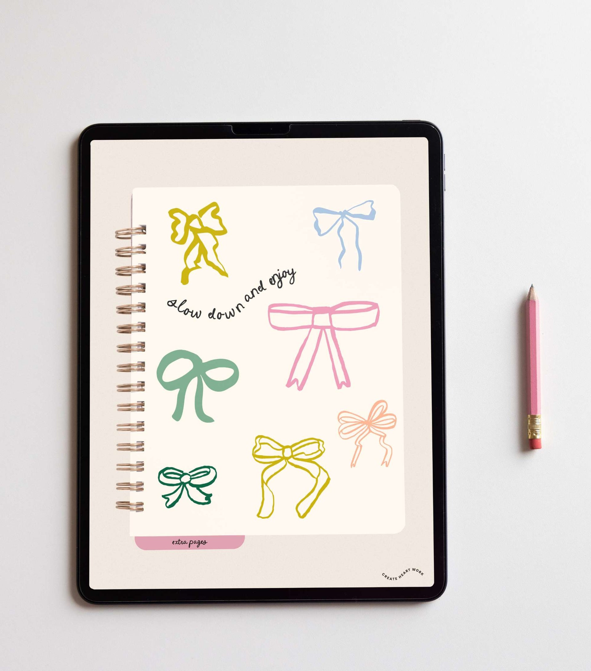 Digital Journal + Notebook | iPad journal The Journal – Create Heart Work