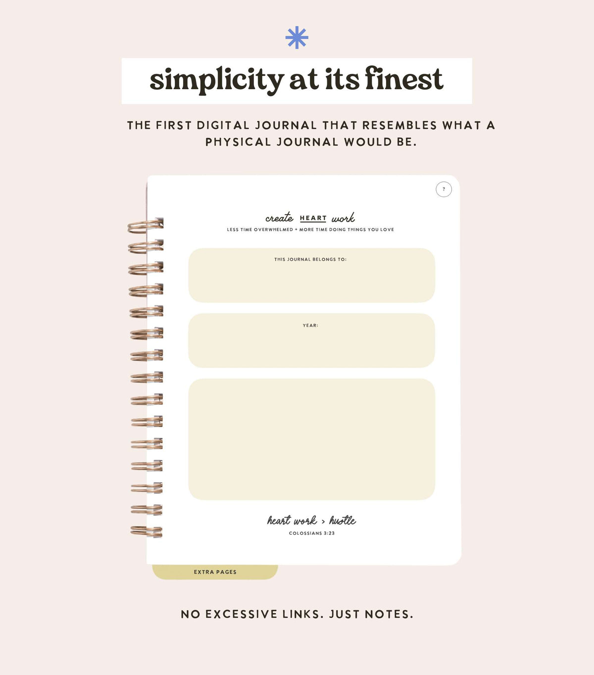 Digital Journal + Notebook | iPad journal The Journal – Create Heart Work