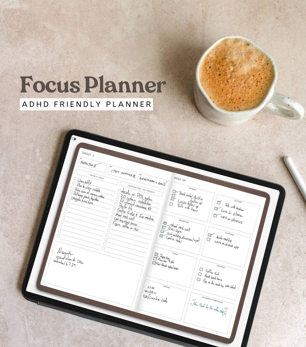 Focus Planner – Create Heart Work