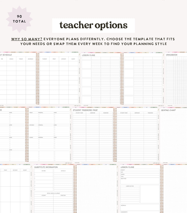 The Teacher Planner – Create Heart Work