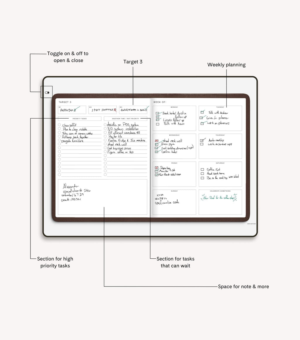 Focus Planner – Create Heart Work