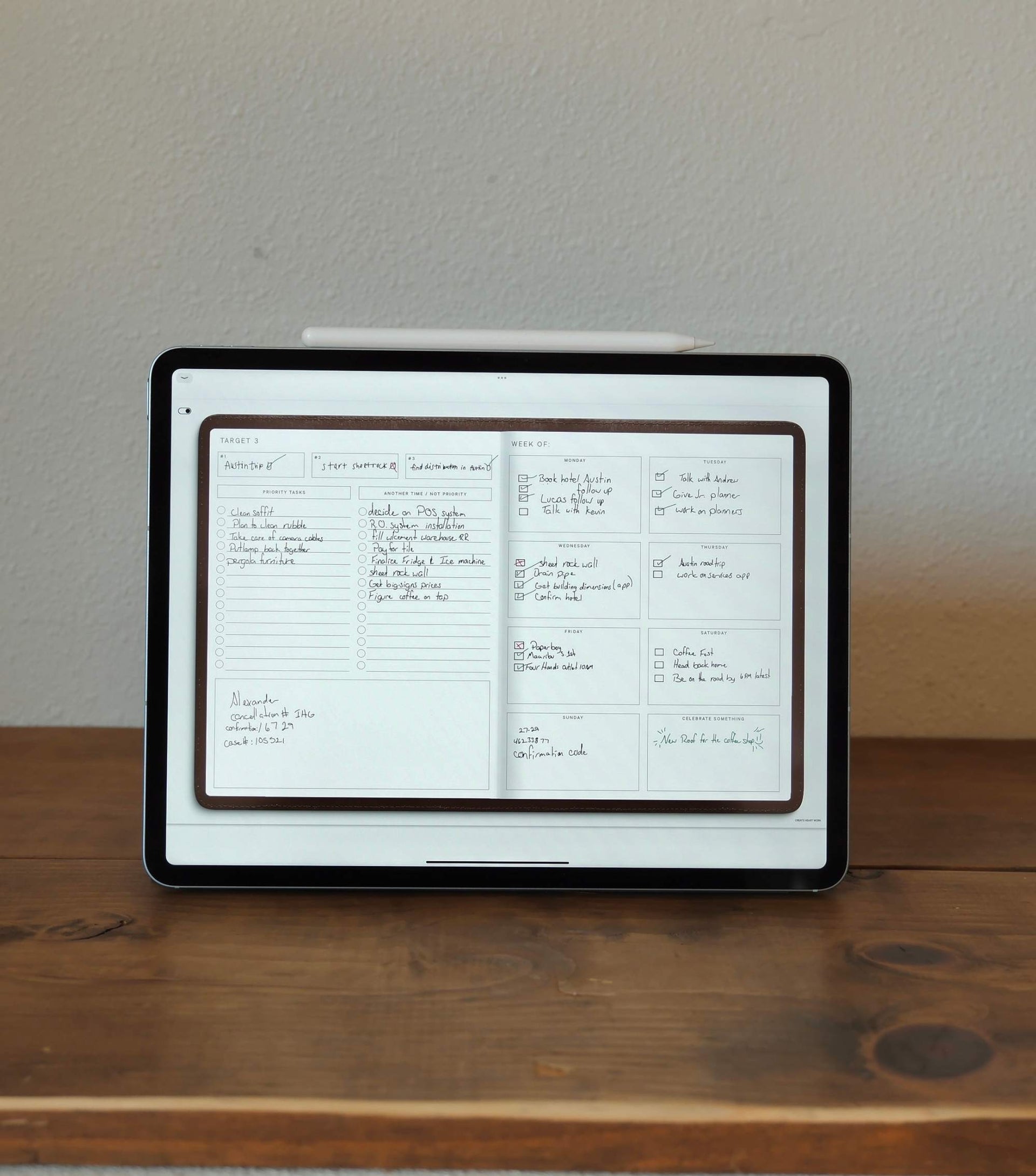 Focus Planner – Create Heart Work